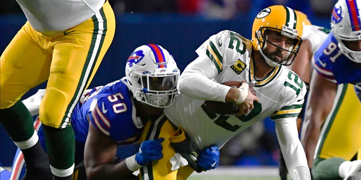 Diggs, Bills hand Rodgers, Packers 4th straight loss, 27-17 Diggs, Bills hand Rodgers, Packers 4th straight loss, 27-17