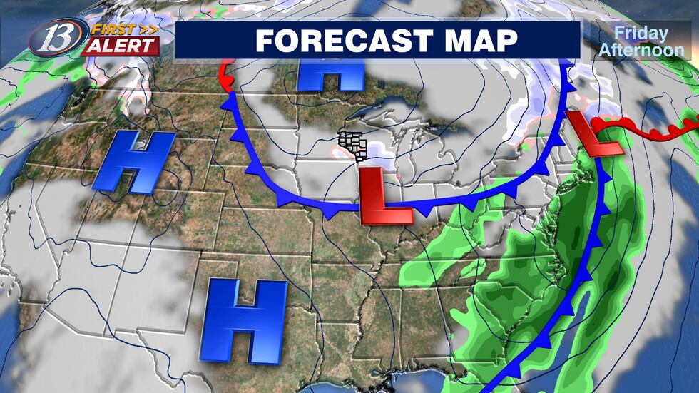 Briefly Seasonable Friday Before Temperatures Warm Back Above Average
